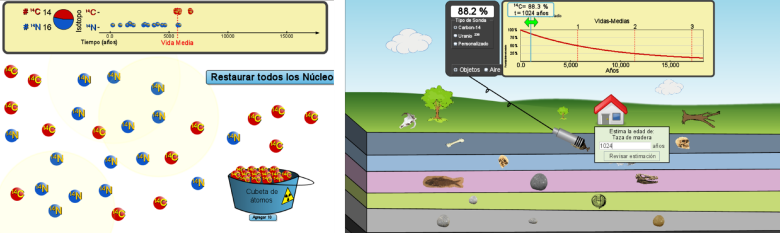 Juego de datación radioactiva – Geología en acción